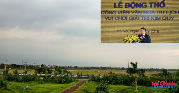 Công viên Kim Quy của Sun Group: Sau gần 4 năm vẫn là cánh đồng hoang